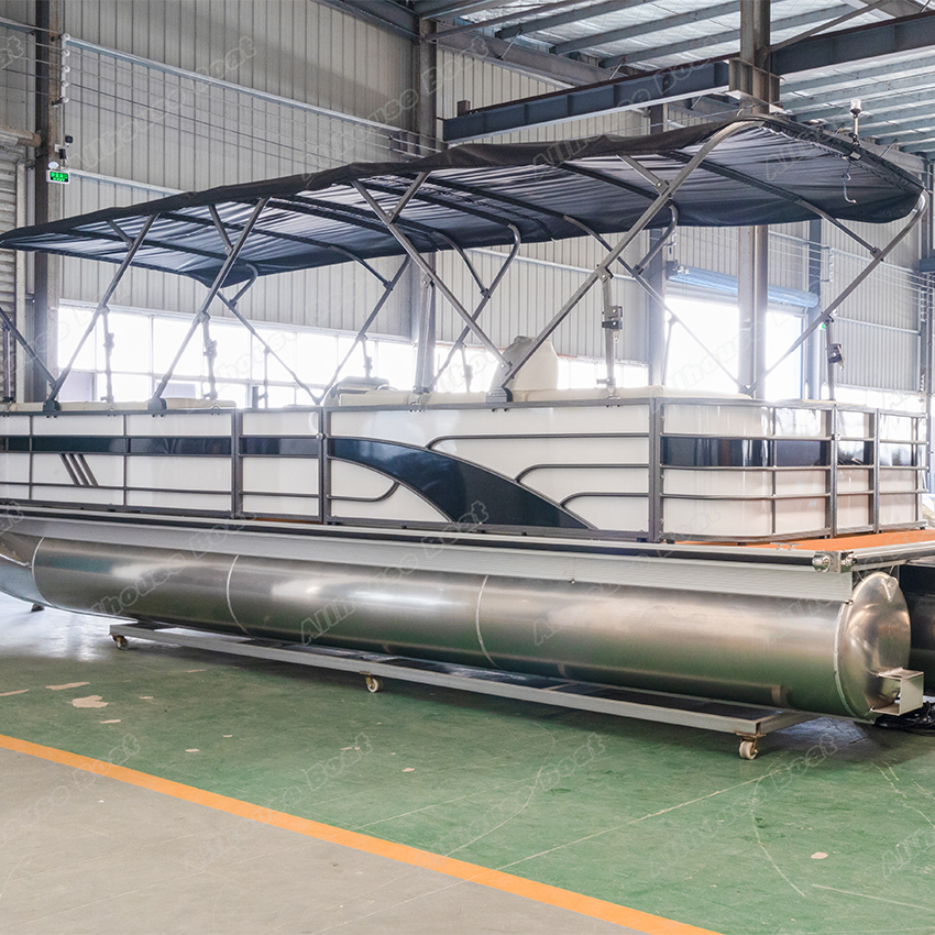 25FT Pontoon Boat from China manufacturer - Allhouse