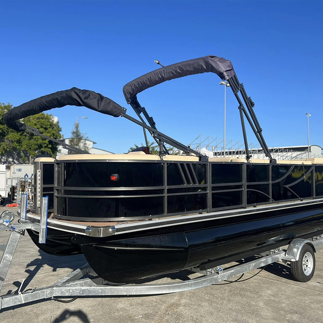 19FT Pontoon Boat from China, 19FT Pontoon Boat Manufacturer & Supplier ...