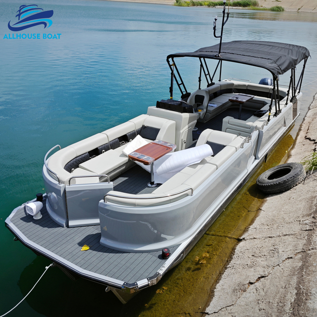 Single Layer Pontoon Boat from China, Single Layer Pontoon Boat ...